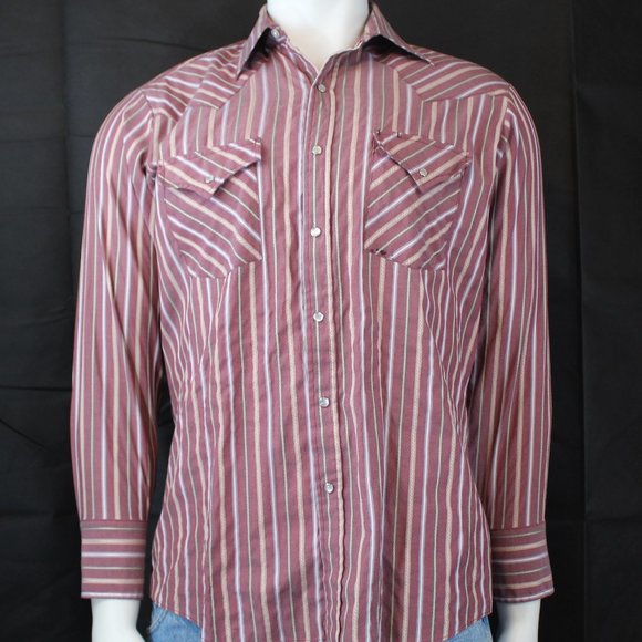 Ely Cattleman | Shirts | Vintage Ely Cattleman Western Long Sleeve ...